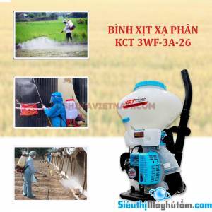 Bình xịt xạ phân KCT 3WF-3A-26 chất lượng, giá rẻ